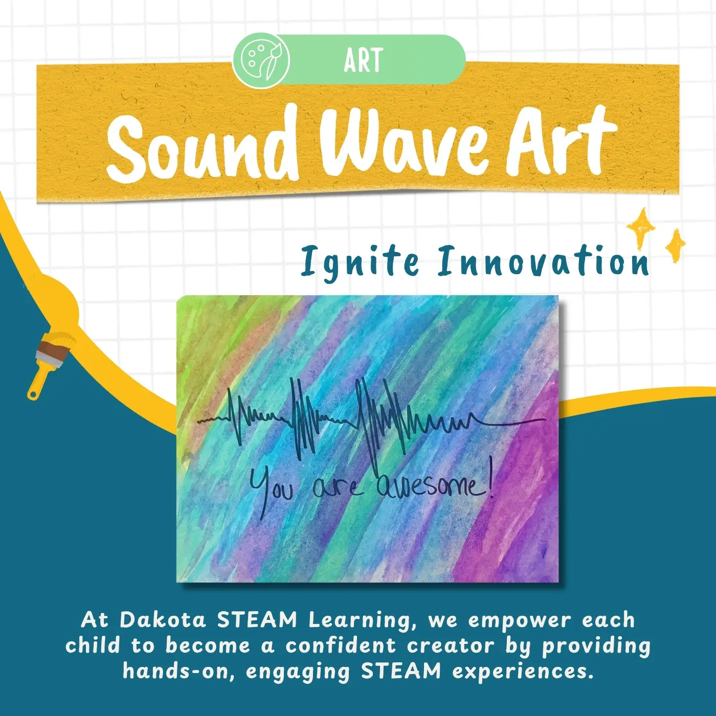 Sound Wave Art - Dakota STEAM Learning